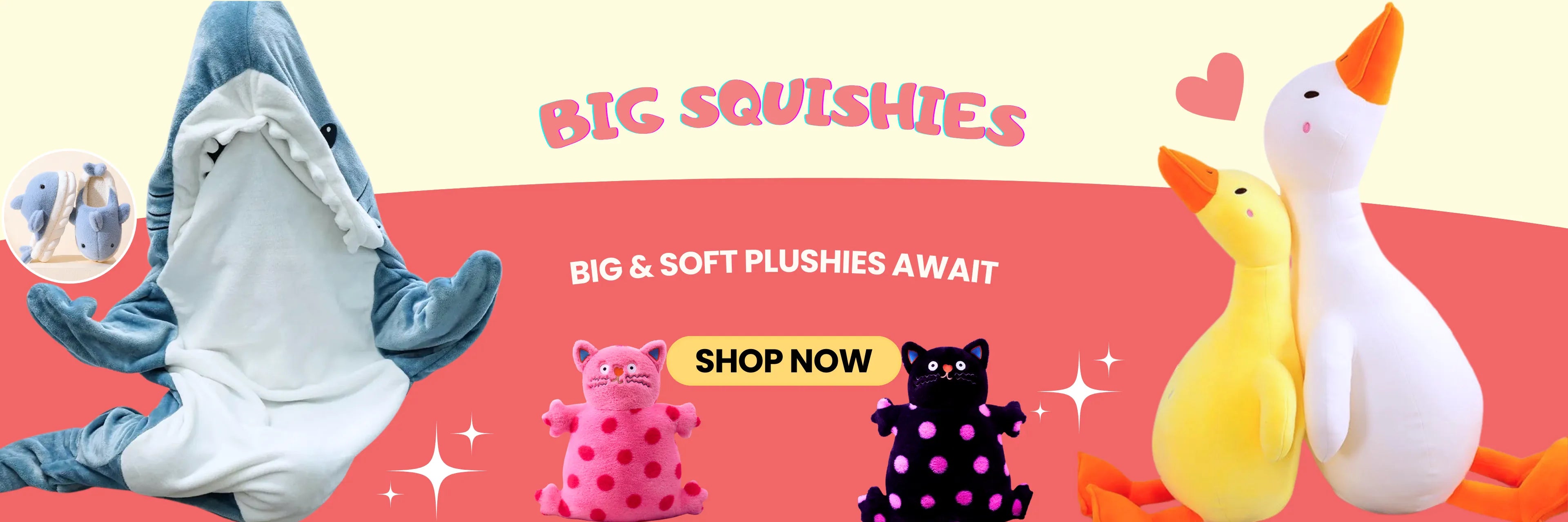 Big Squishies - Stuffed Animals, Plushies and Plush Toys